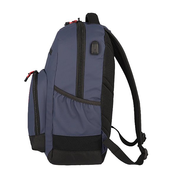 Mochila Samsonite Reconnection Bravo Azul Marinho - Viajante Moderno