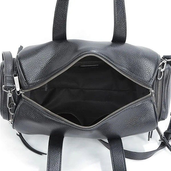 BOLSA MALA SANTA LOLLA ALÇA TRANSVERSAL REMOVÍVEL - PRETO - Lojas Trend