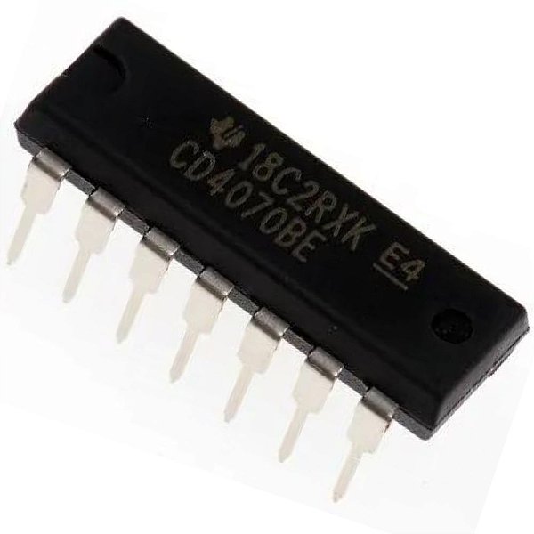 CIRCUITO INTEGRADO CD4070B DIP14 - RS COMPONENTES ELETRÔNICOS
