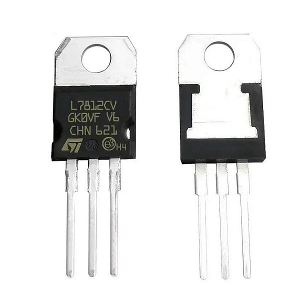 REGULADOR DE TENSÃO L7812 - RS COMPONENTES ELETRÔNICOS