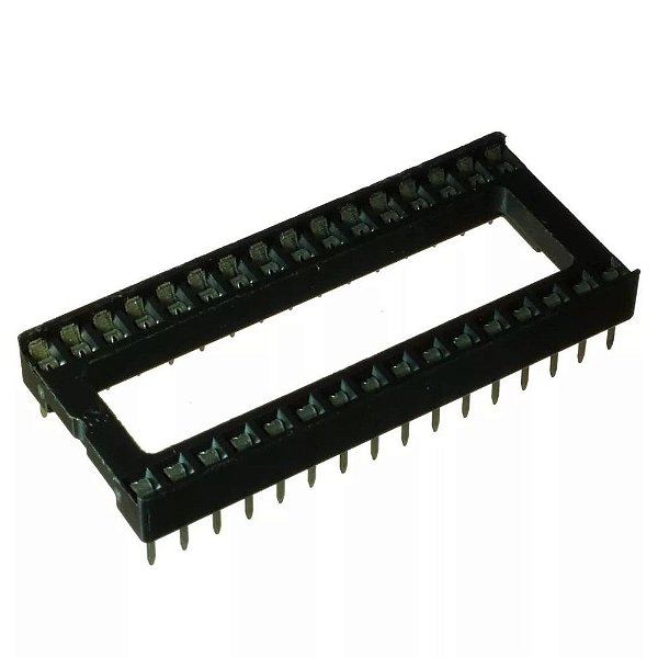 SOQUETE P/CIRCUITO INTEGRADO 32 PINOS LARGO ESTAMPADO - RS COMPONENTES ...