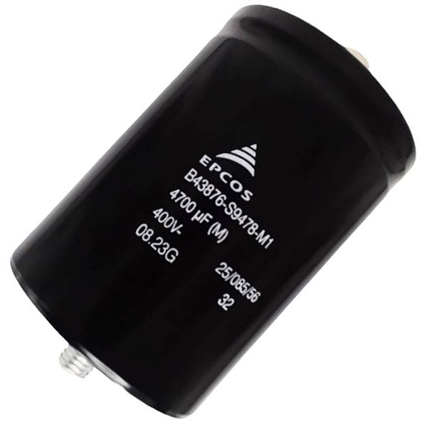 CAPACITOR GIGA 4700UF 400V B43876S9478M1 75X105MM EPCOS - RS ...