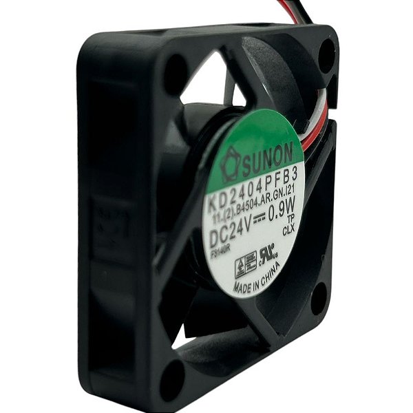 VENTILADOR KD2404PFB3 24V 0.9W 4CM 4010 SUNON - RS COMPONENTES ELETRÔNICOS