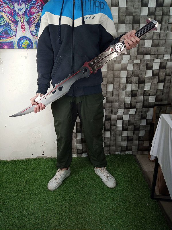 Espada Final Fantasy Yongli Lightning Blazefire Gunblade Em Aço - Tenda ...