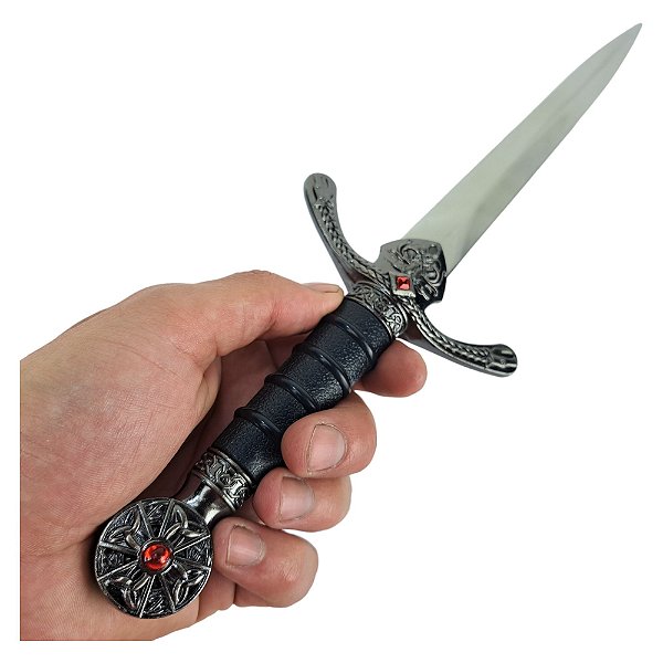 Adaga do Cruzado Celta Cruz de Malta - Tenda Medieval
