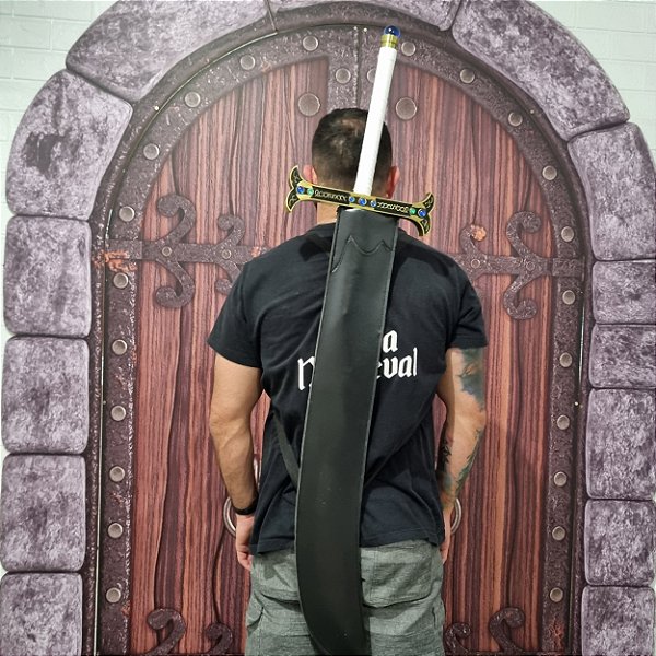 Espada Yoru Dracule Mihawk One Piece - Réplica em Aço ⚔️🏴‍☠️ - Tenda ...