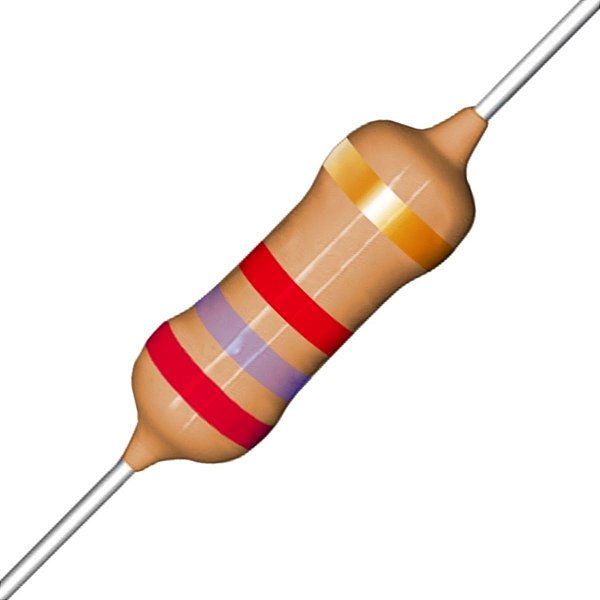 Resistor 2,7K 2K7 Cr25 1/4W 5% - Pacote Com 100 Peças - Smartcomp seu ...