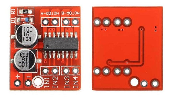 Modulo Driver Ponte H - L298N *Mini* - Smartcomp seu fornecedor ...