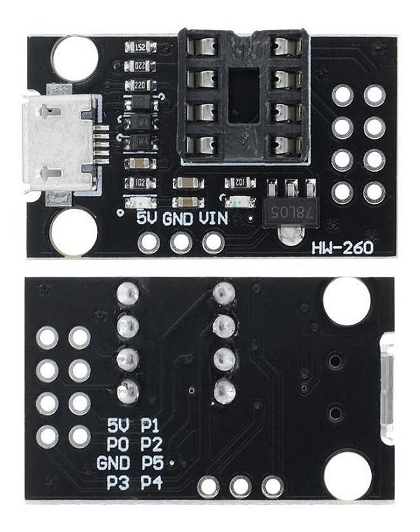 Modulo Programador Attiny85 /13A /25 /45 - Smartcomp seu fornecedor confiável. Atendemos pessoa ...