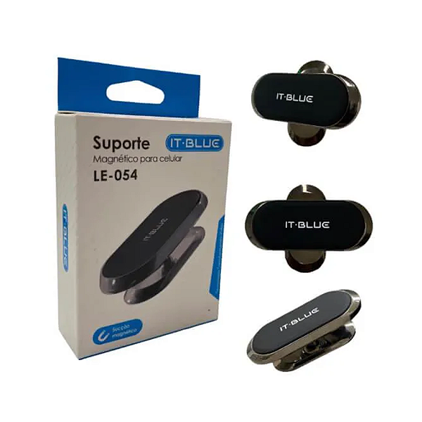 Suporte Veicular Magnético, 360 Graus - It-blue LE-054 - Mundo Nerd SLZ | Um arsenal em acessórios!