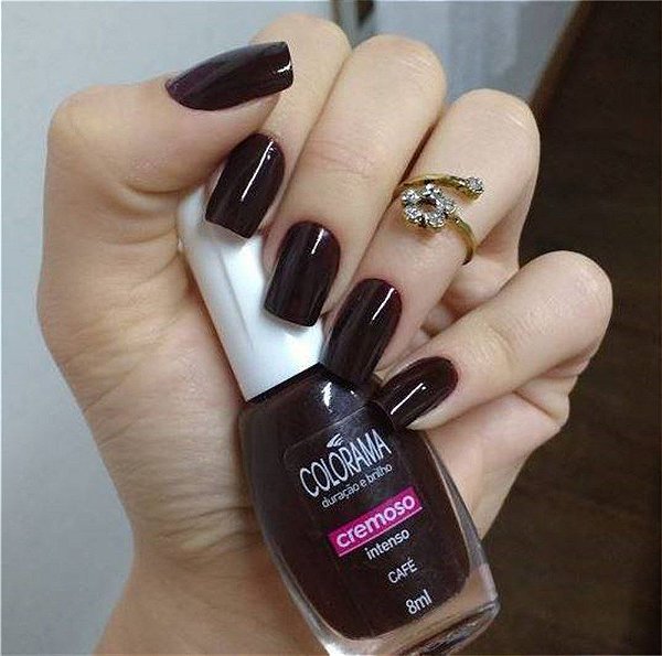 Colorama Esmalte 8ml - Café - Beleza Unika