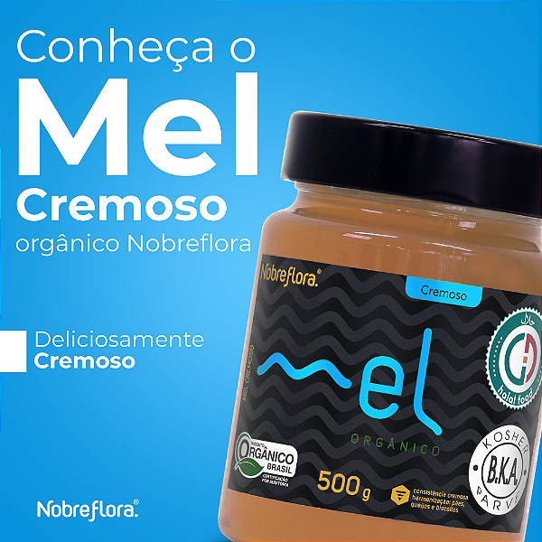MEL CREMOSO - ORGÂNICO - 500G - BreyerShop