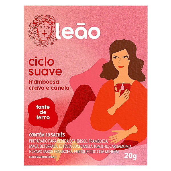 Combo de Chás Leão Fases - 40 Unidades - Chá Leão® - Loja Oficial