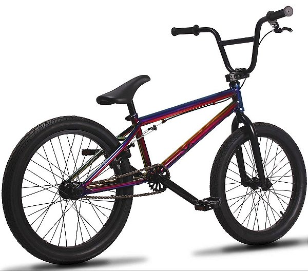 Bicicleta BMX Pro X CR-10 Aro 20 Quadro Cromoly Freio U-Brake K7 Cog 9 ...