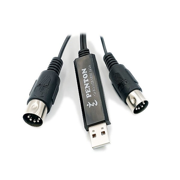 Cabo Midi para USB Profissional - Ion Cabos