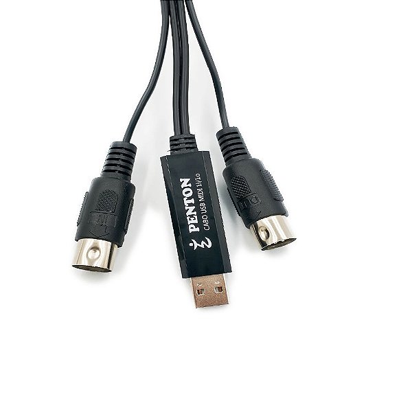 Cabo Midi para USB Profissional - Ion Cabos
