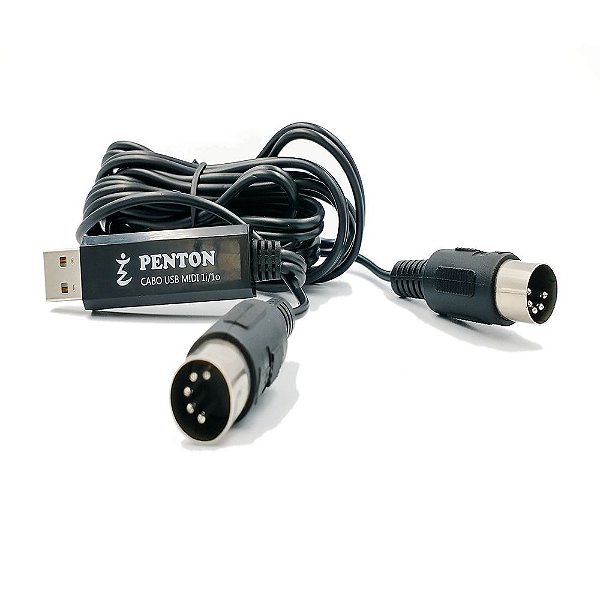 Cabo Midi para USB Profissional - Ion Cabos