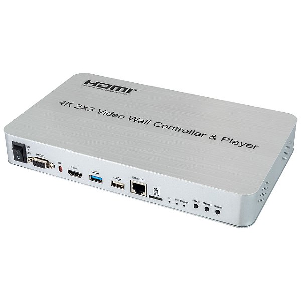 Controlador de Vídeo Wall 4K 2x3 - Ion Cabos