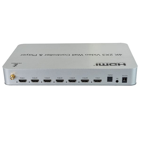 Controlador de Vídeo Wall 4K 2x3 - Ion Cabos