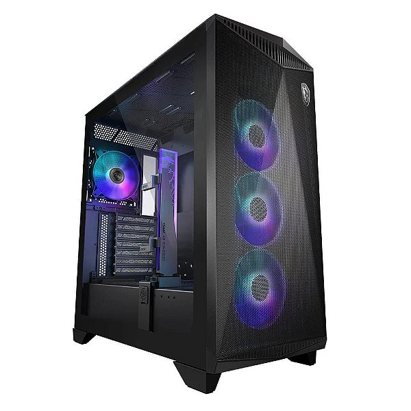 Gabinete Gamer MSI MPG Gungnir 300R Mid Tower 4x ARGB Fans - Processtec ...
