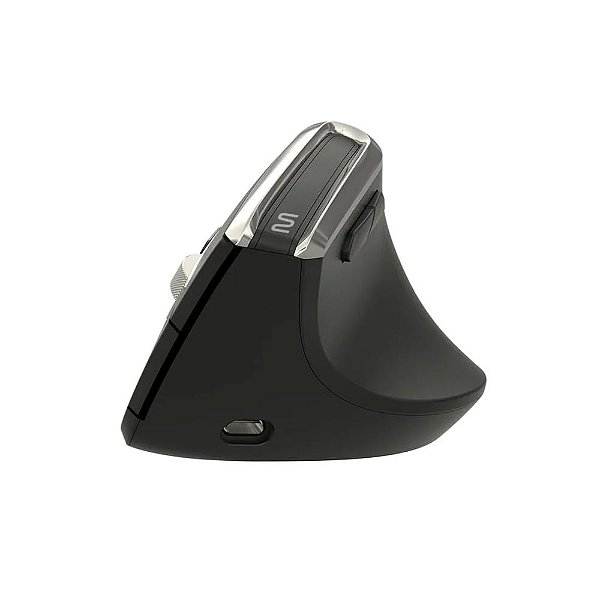 Mouse Sem Fio Ergonômico Vertical Multi MS900 - Crystal Informática