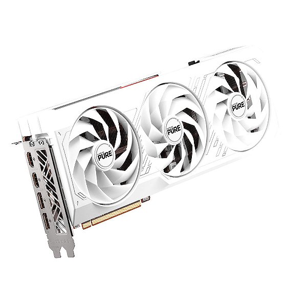Placa de Video Sapphire Radeon RX 7700 XT Pure OC White 12GB GDDR6 19 ...