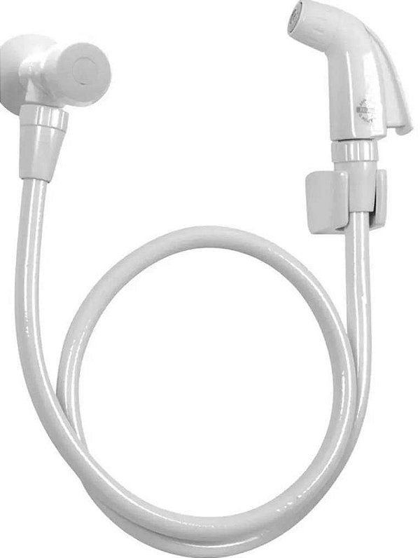 Ducha Higiênica Branca Abs Pop Flexível Para Lavabo - Atual Metais ...