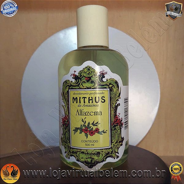 Desodorante perfumado Mithus da Amazônia 500 ML - lojavirtualbelem