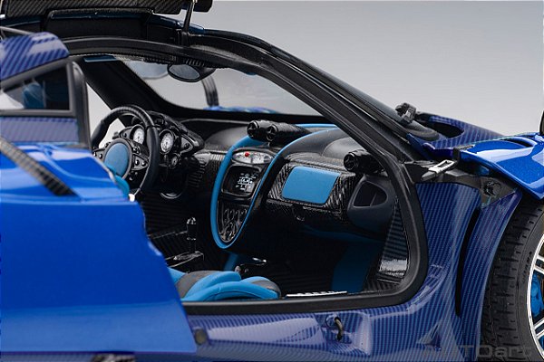 Pagani Huayra BC 1:18 Autoart Azul - 19 anos! Loja on-line de ...
