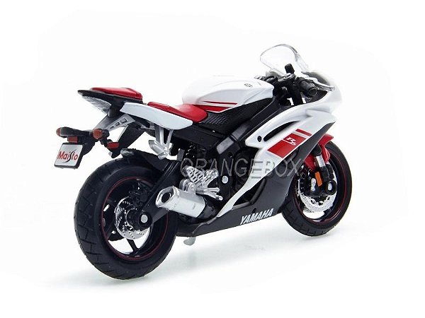 Yamaha YZF-R6 Maisto 1:18 - 18 anos! Loja on-line de miniaturas ...