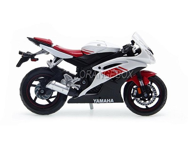 Yamaha YZF-R6 Maisto 1:18 - 18 anos! Loja on-line de miniaturas ...