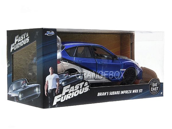 Brian's Subaru Impreza WRX STI Fast & Furious Jada Toys 1:24 - 18 anos! Loja on-line de ...