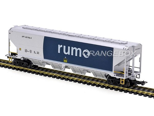 Vagão HPT Rumo (Fase II) 1:87 HO Frateschi - 2087 - 19 anos! Loja on ...