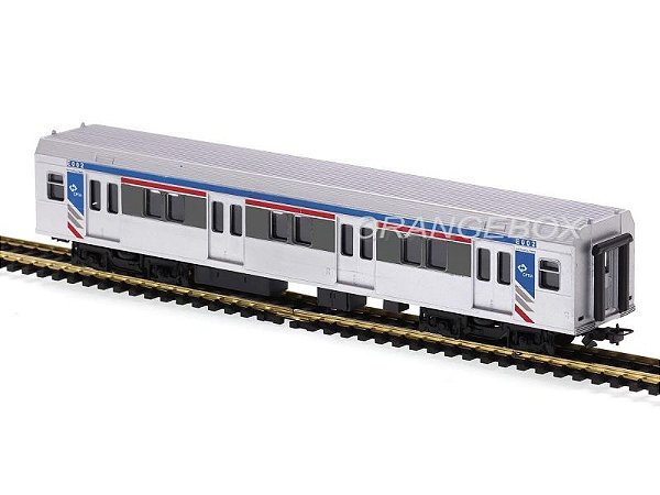 Carro Reboque CPTM Siemens 1:87 HO Frateschi - 2316 - 19 anos! Loja on ...