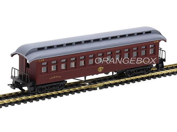 Trem Elétrico Completo - Trem de Passageiros Vapor CPEF 1:87 HO ...