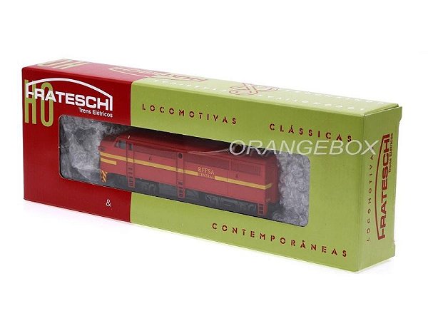 Locomotiva FA-1 RFFSA 1:87 HO Frateschi - 3008 - 19 anos! Loja on-line ...