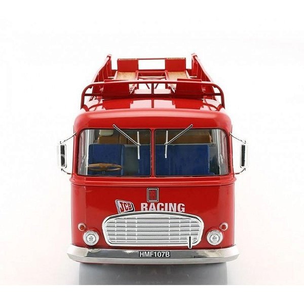 Fiat Bartoletti 306/2 Renntransporter Ferrari JCB Racing 1:18 Norev ...