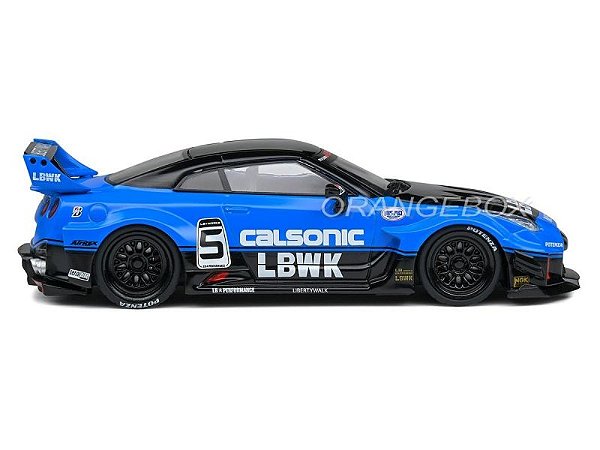 Nissan GT-R (R35) LB Silhouette Calsonic 1:43 Solido - 19 anos! Loja on ...