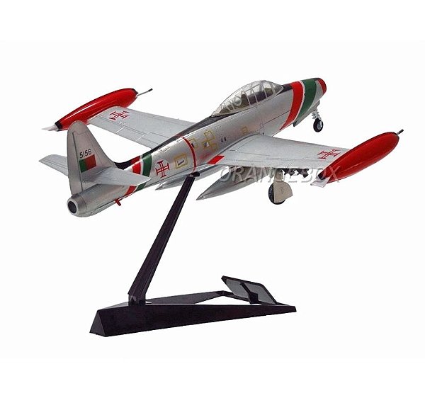 Avião F-84G 10-RE Thunderjet Portugal Air Force Easy Model 1:72 - 19 ...