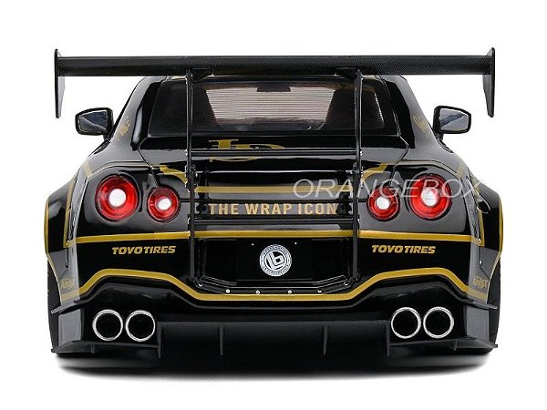 Nissan GT-R (R35) LBW Kit Type 2 John Player Special 1:18 Solido - 19 ...