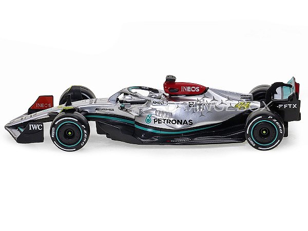 Fórmula 1 Mercedes Benz W13 AMG Petronas 2022 Lewis Hamilton 1:43 ...