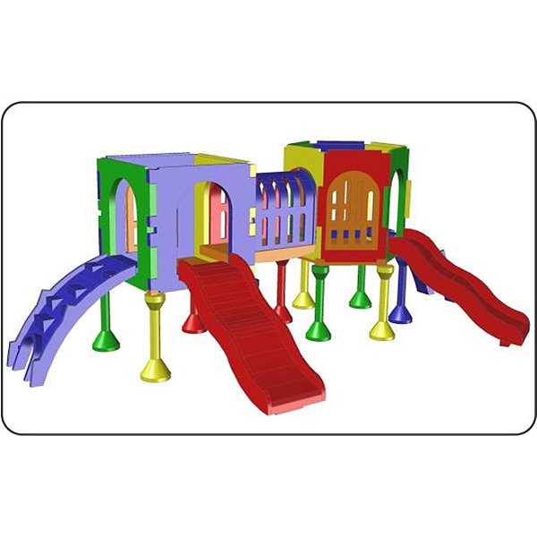 Playground Two Towers Play V2.2.2 - Jundplay - Playgrounds | Brinquedos ...