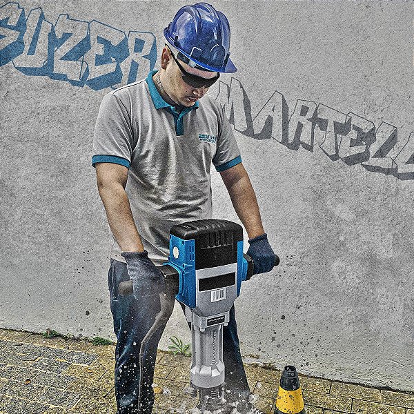 Martelete Rompedor Profissional Tipo Bosch 220v 2000w 30kg - suzer
