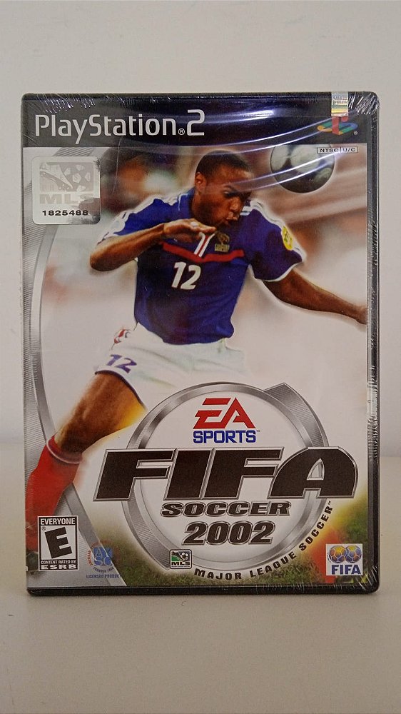 FIFA Soccer 2002 PS2 Original Lacrado (Americano) - www.maicongames.com.br