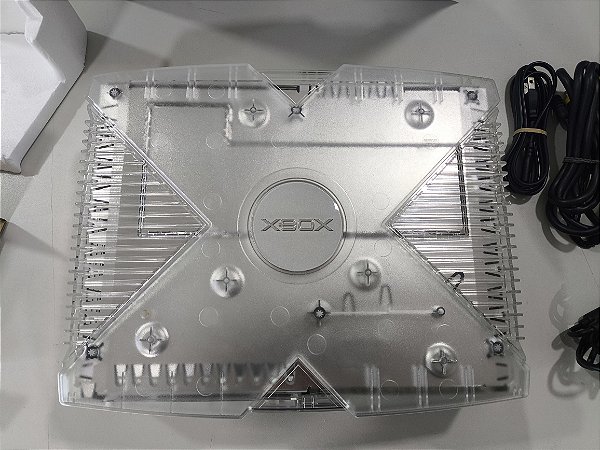 Console Microsoft Xbox Clássico Crystal Limited Edition - www ...
