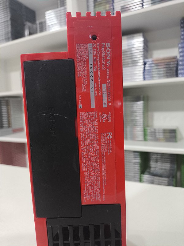 Console Sony Playstation 2 Fat European automobile Super Red SCPH-3001R ...