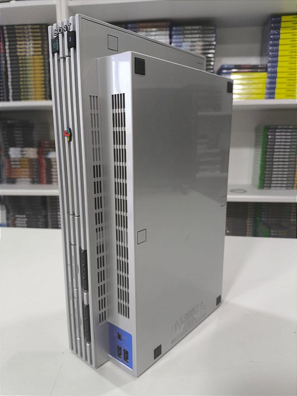 Console Sony Playstation 2 Fat Automobile Silver SCPH-3001R - PS2 FAT ...