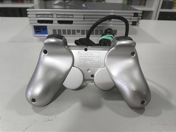 Console Sony Playstation 2 Fat Automobile Silver SCPH-3001R - PS2 FAT ...