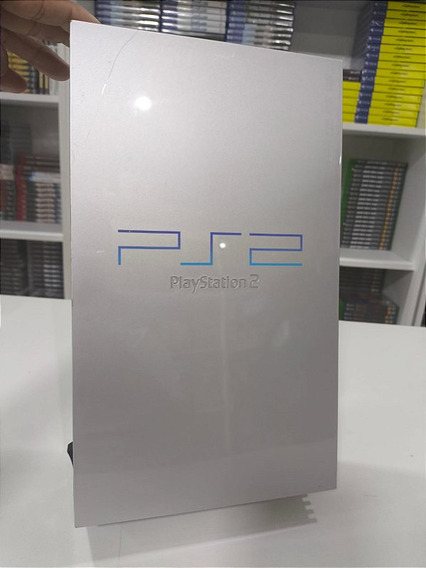 Console Sony Playstation 2 Fat Automobile Silver SCPH-3001R - PS2 FAT ...