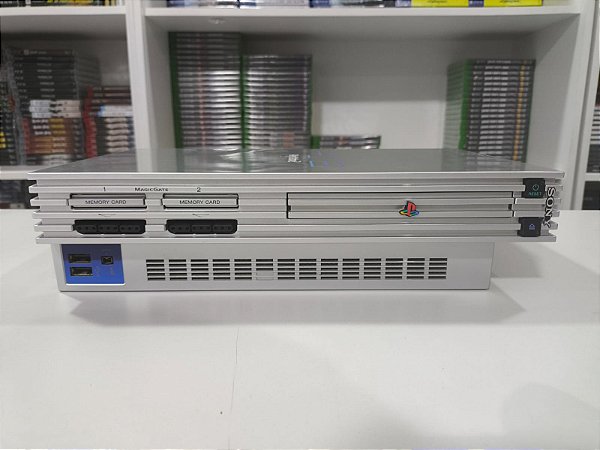 Console Sony Playstation 2 Fat Automobile Silver SCPH-3001R - PS2 FAT ...